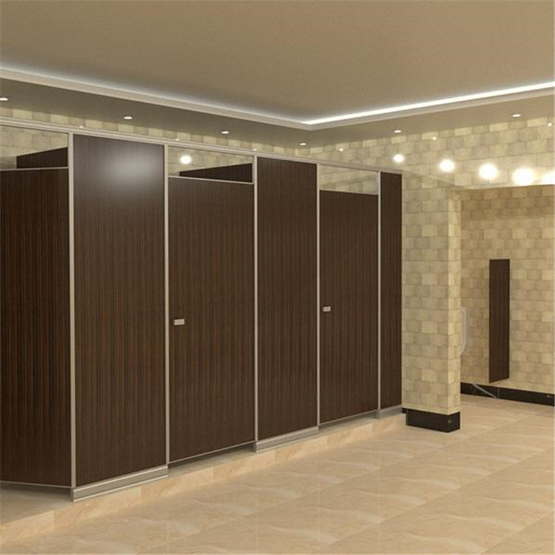 Fireproof Hpl Bathroom Partitions , T20mm Hpl Toilet Cubicles For Park